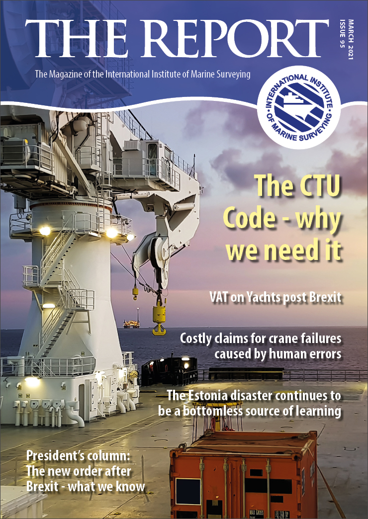 The Report Magazine March 2021 - The International Institute of Marine ...